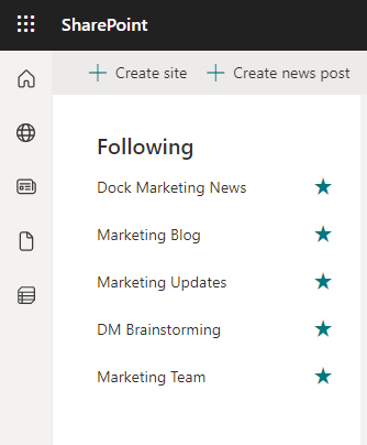 How To Use the SharePoint App Bar